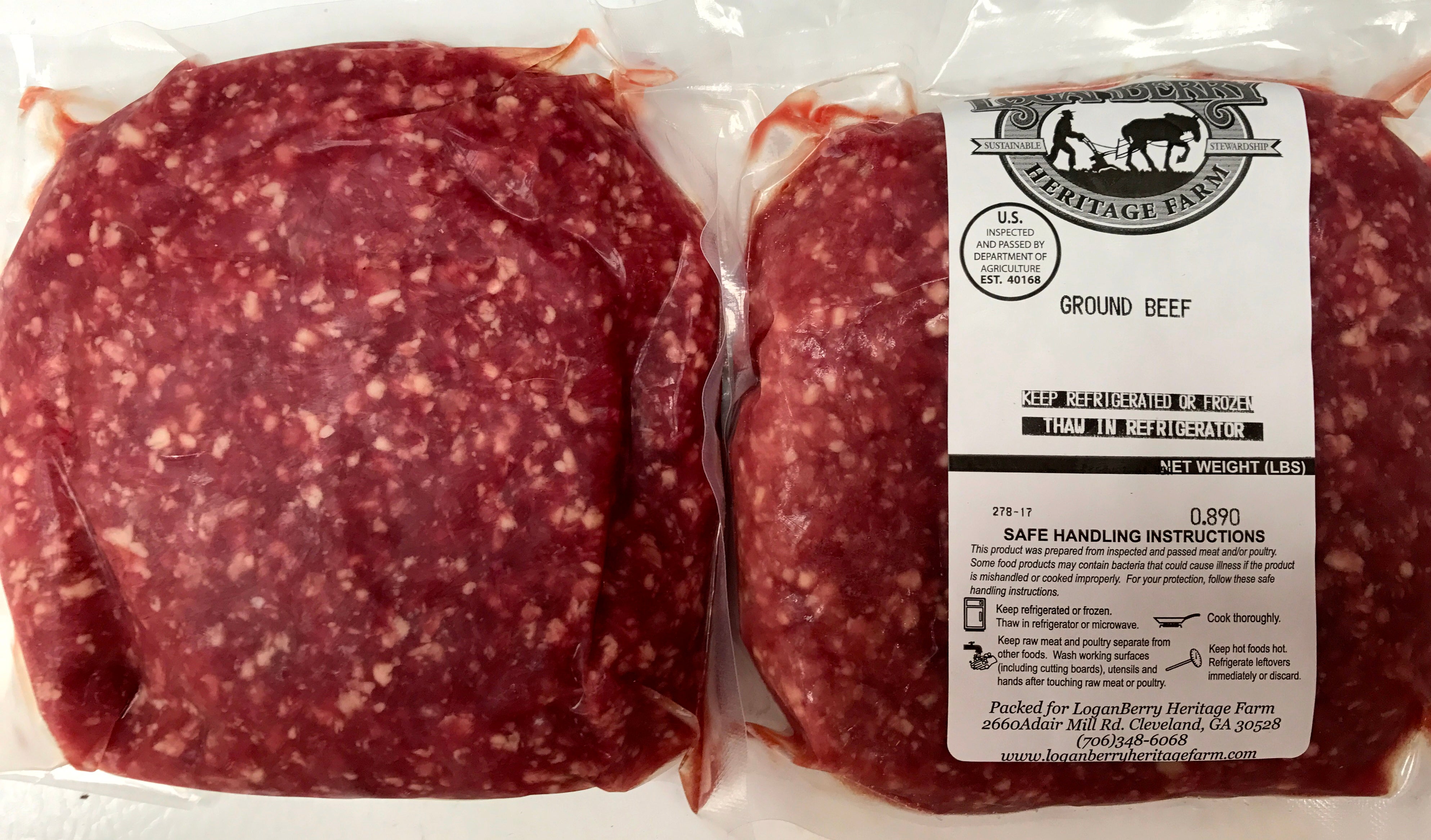 BEEF - Ground, Bulk | LoganBerry Heritage Farm On-Line Market